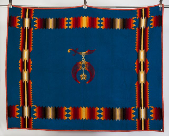 New to the Collection: Native American Shrine Blankets - Scottish Rite ...