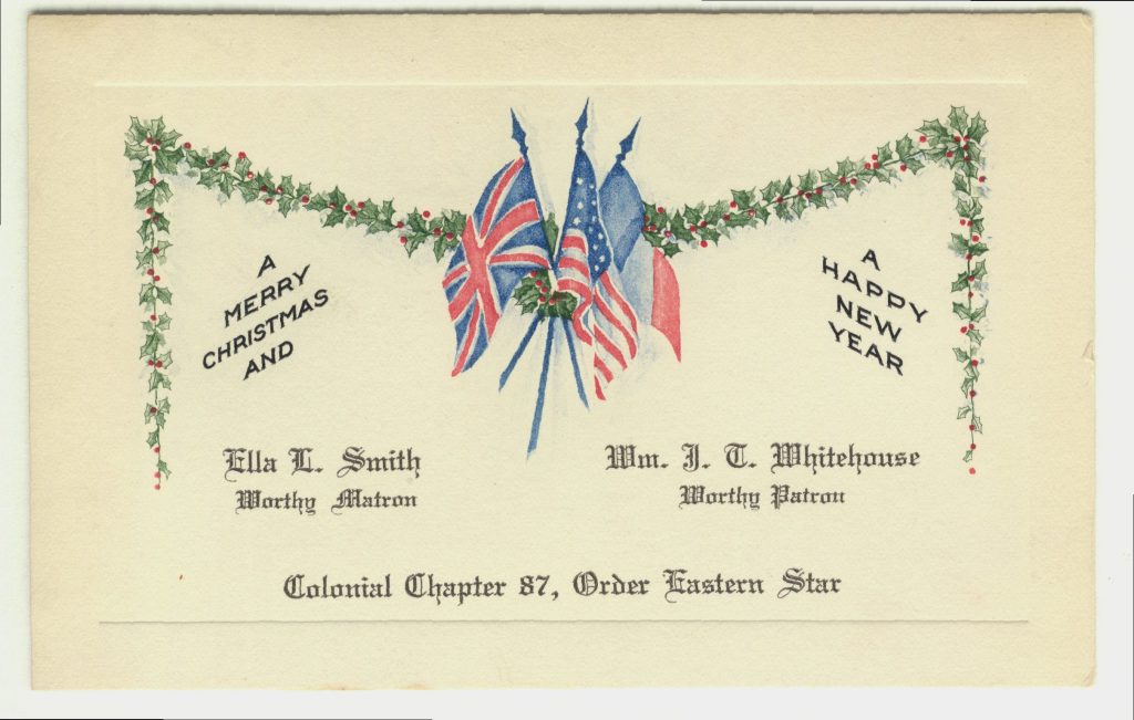 Christmas on the Home Front: Masonic Christmas cards in World War I and ...